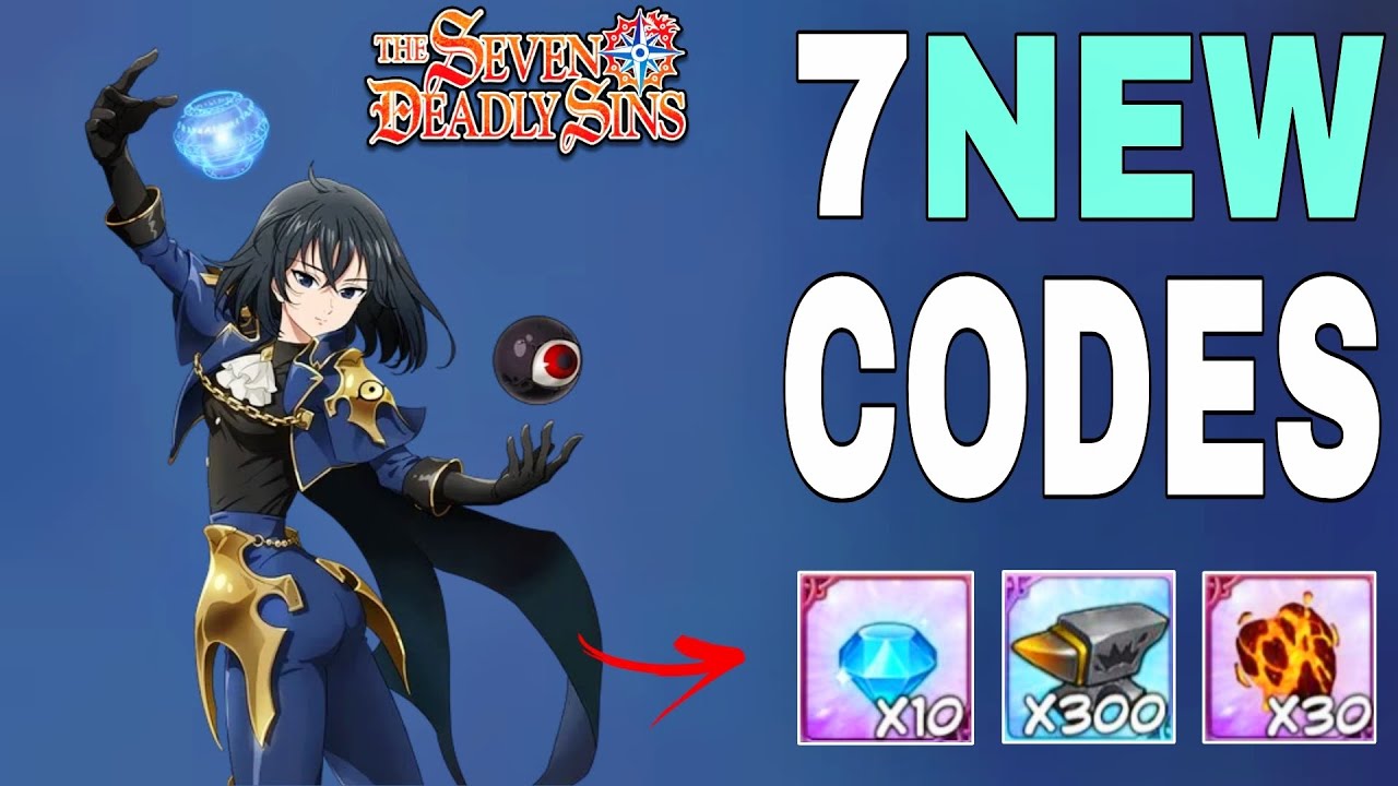 🔥NEW CODES🔥7DS GRAND CROSS CODES JULY 2025 - THE SEVEN DEADLY SINS: GRAND CROSS 4 COUPON CODE ...