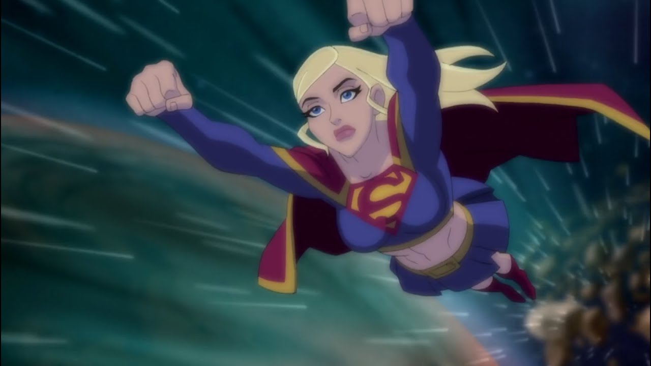 Supergirl Powers and Fight Scenes - Superman: Unbound Part 2 - YouTube