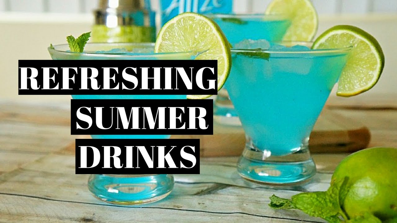 Refreshing Drinks For Summer - YouTube