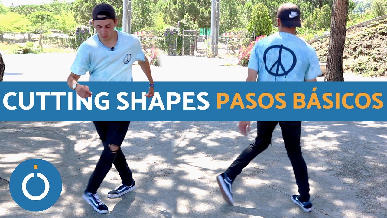 CUTTING SHAPES - Shuffle Pasos BÁSICOS - YouTube
