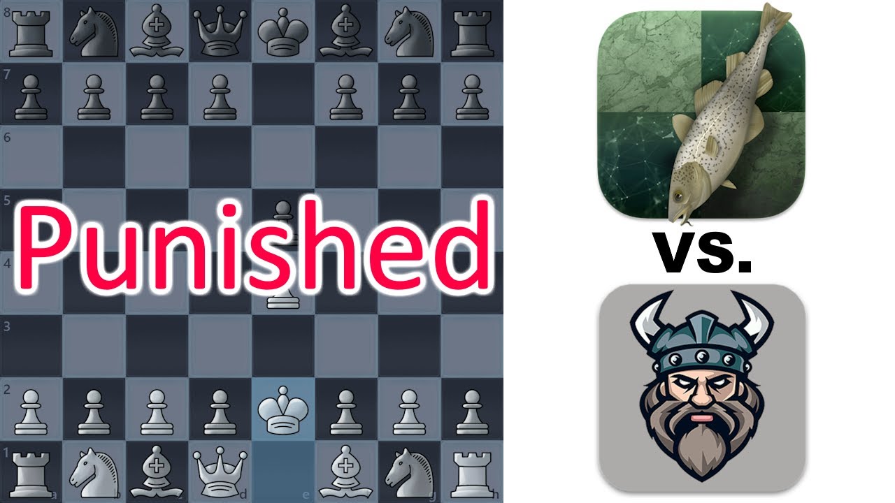 King's Pawn Opening: The Bongcloud Punished - Stockfish 16.1 vs ...