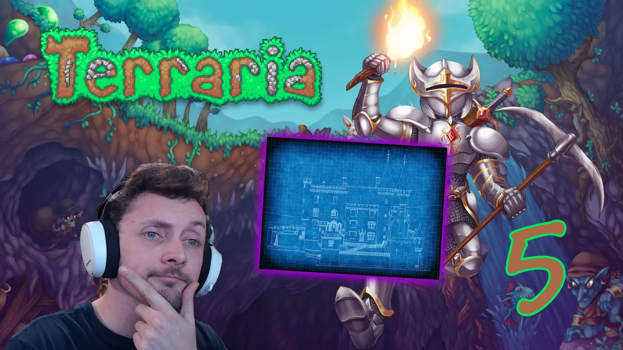 Terraria Tuesday! - Let's Re-Build the HOUSE! - YouTube