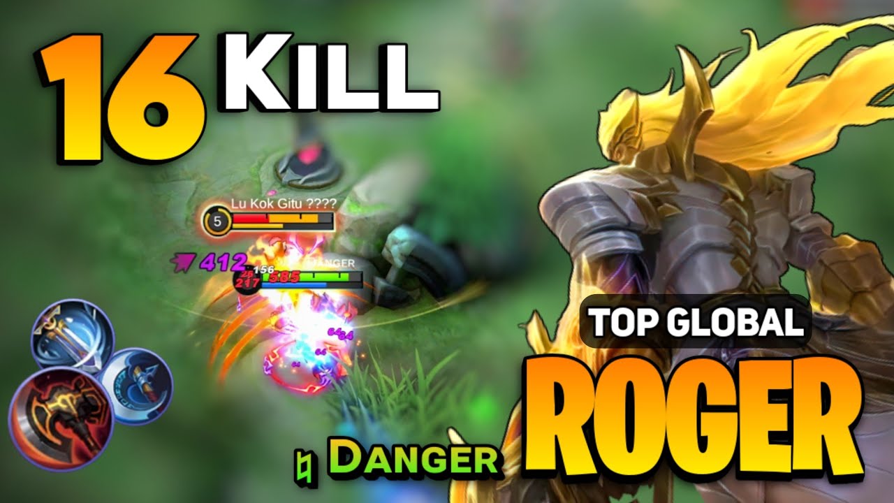 Aggressive Roger M3 Nonstop Killing [ Top Global Roger Best Build ...