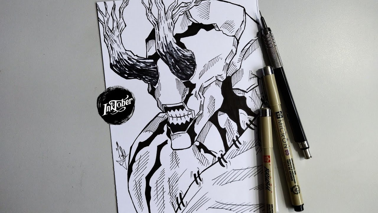 Drawing - Hanami - Jujutsu Kaisen - inktober 7 #jujutsukaisen # ...