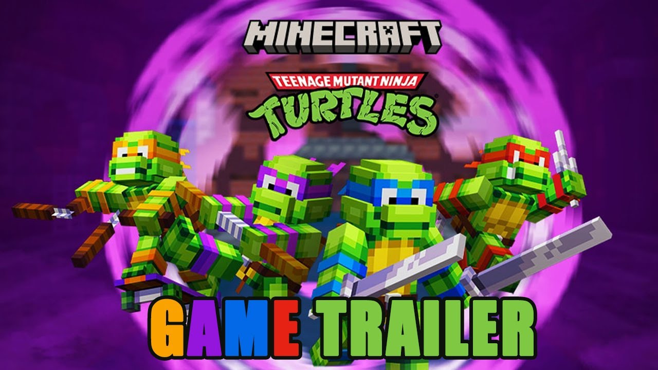 Minecraft x Teenage Mutant Ninja Turtles | Official Collaboration ...