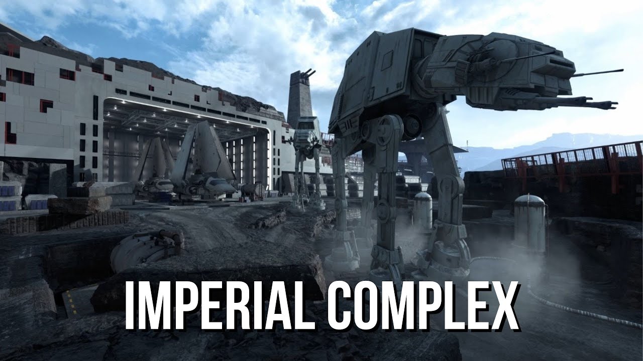 Imperial Complex | Star Wars Ambience | AT-AT Walkers, Stormtrooper ...