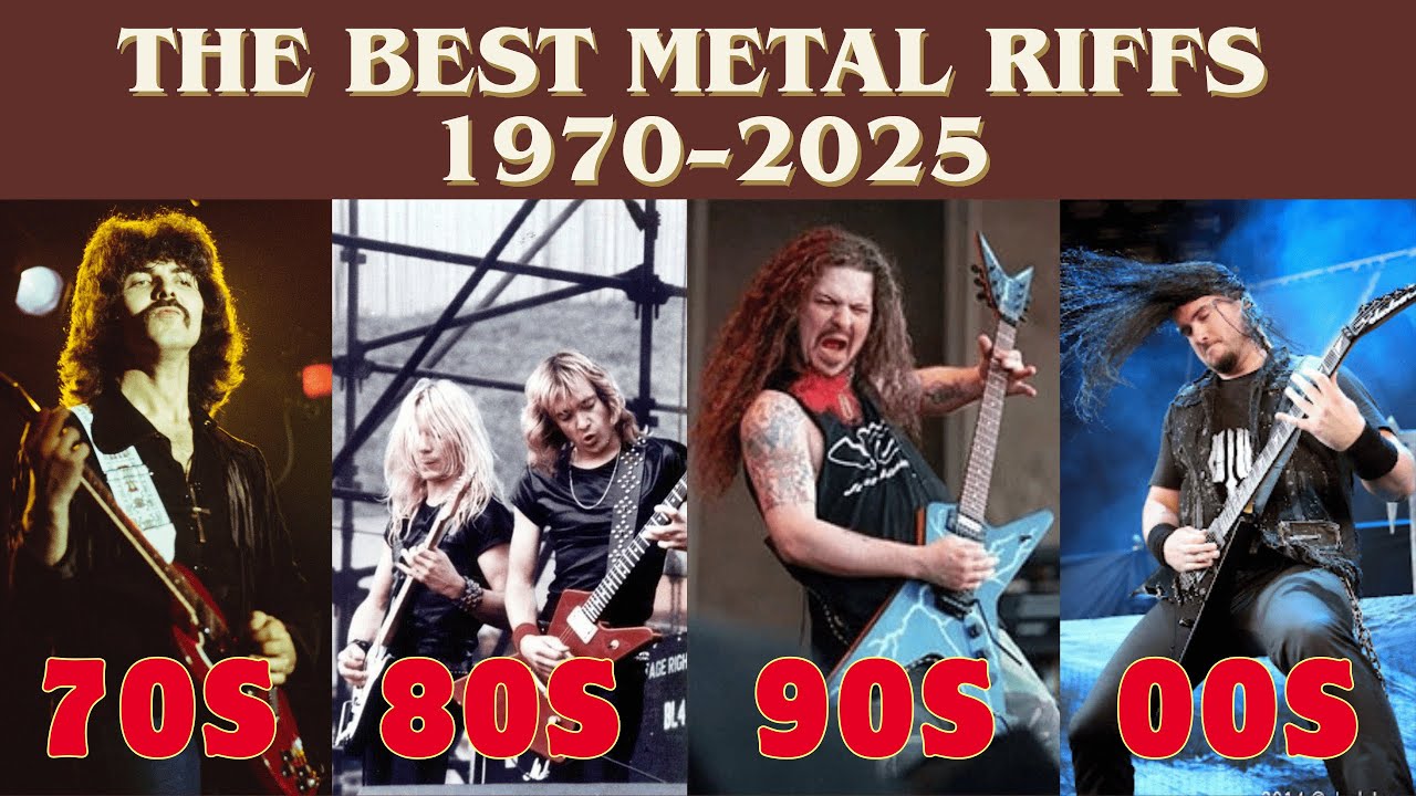The Best METAL Riff Of Each Year (1970 - 2025) | 55 Years of Heavy ...