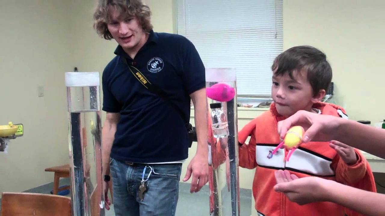 Marine Science Consortium's Open House - Plankton Races - YouTube