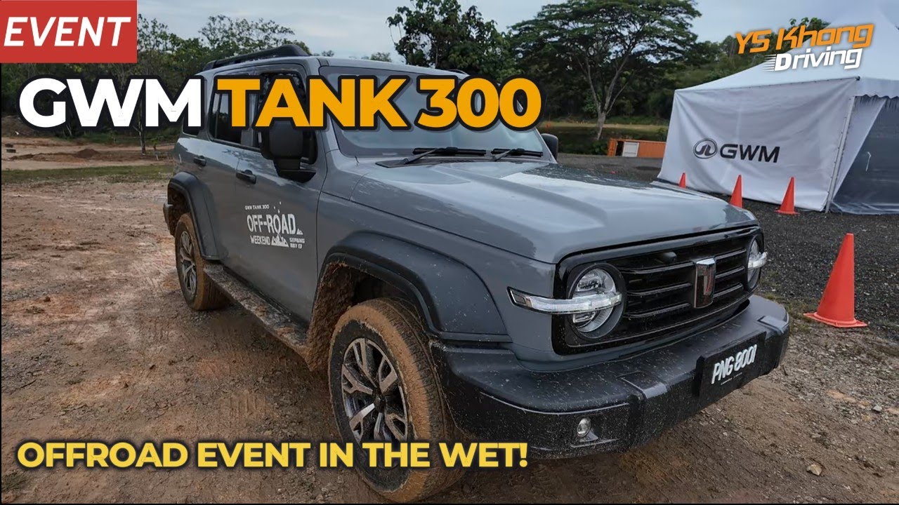 Taking The GWM Tank 300 Offroad! | How Does It HandleThe Wet & Slippery ...