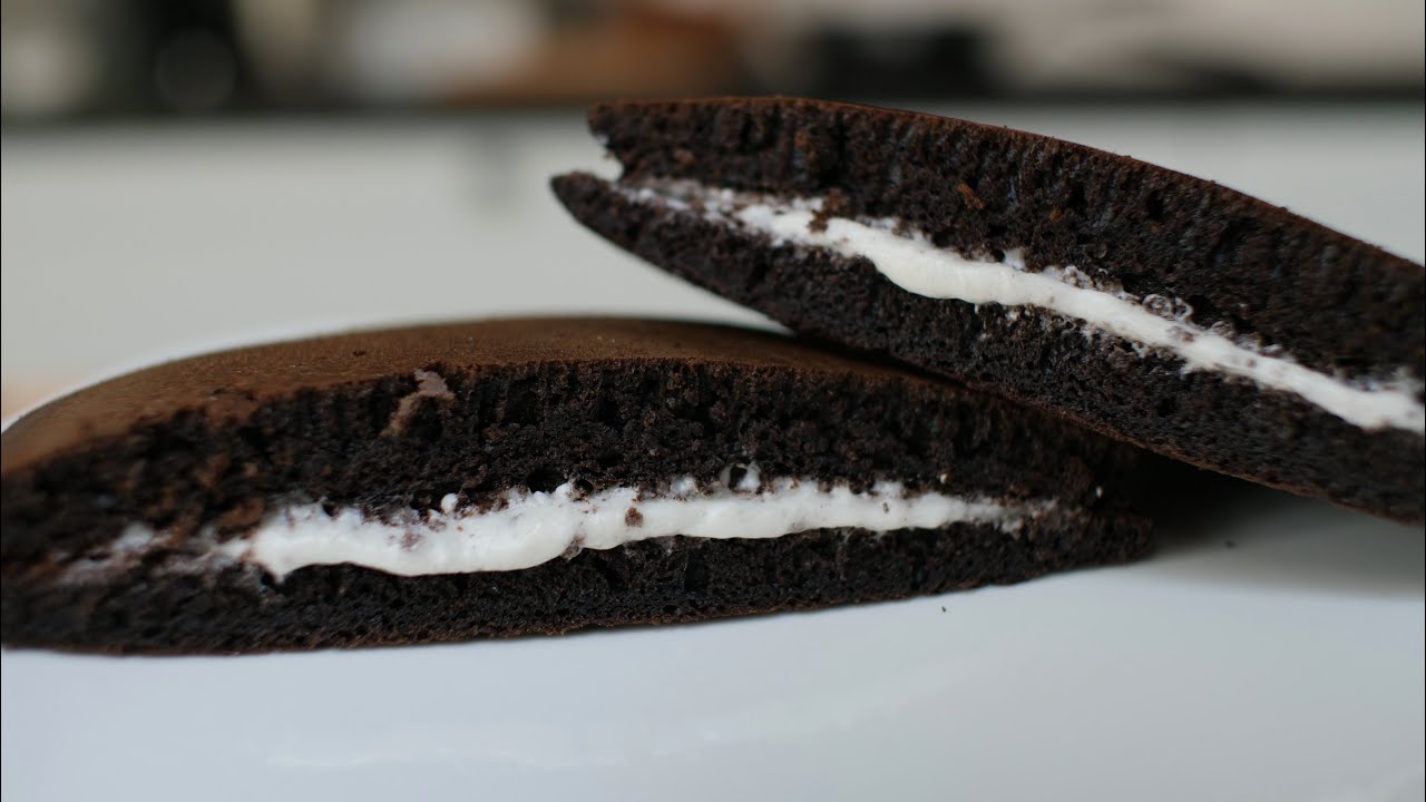 Oreo Dorayaki Recipe (Dora Cake) Japanese Street Food | Nolyns Kitchen ...