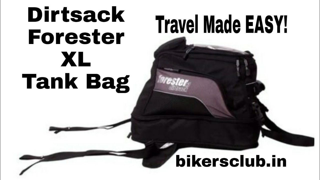 Dirtsack Forester XL Tank Bag Unboxing | bikersclub.in | Marathi Vlog👍 ...