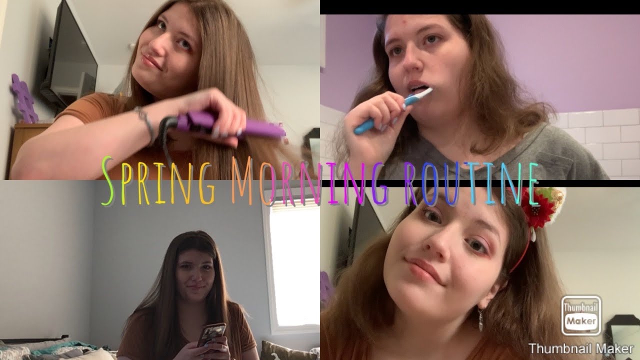 SPRING MORNING ROUTINE - YouTube