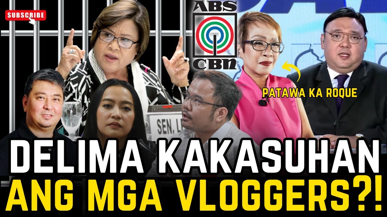 LEILA DELIMA KAKASUHAN ANG MGA VLOGGERS NA LUMAIT SA KANYA?! HARRY ...