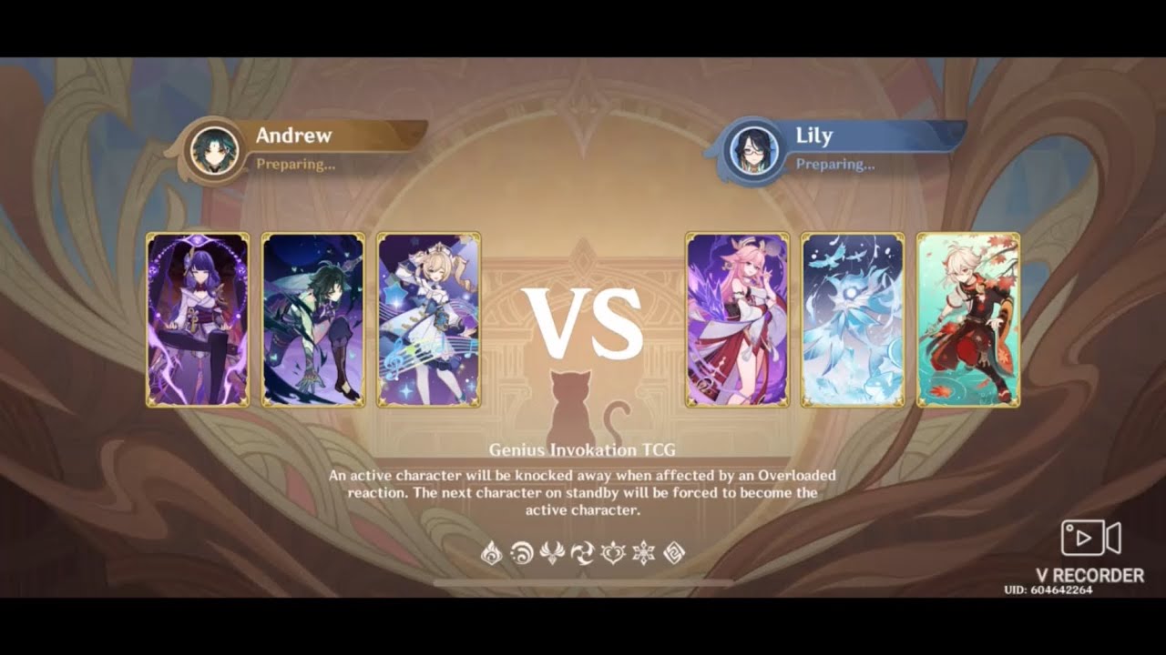 Genius Invocation TCG |Match 79| (Genshin Impact) - YouTube