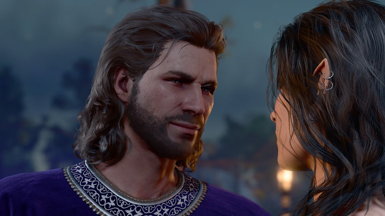A Moment of Magic with Gale (Romance Scene) - YouTube