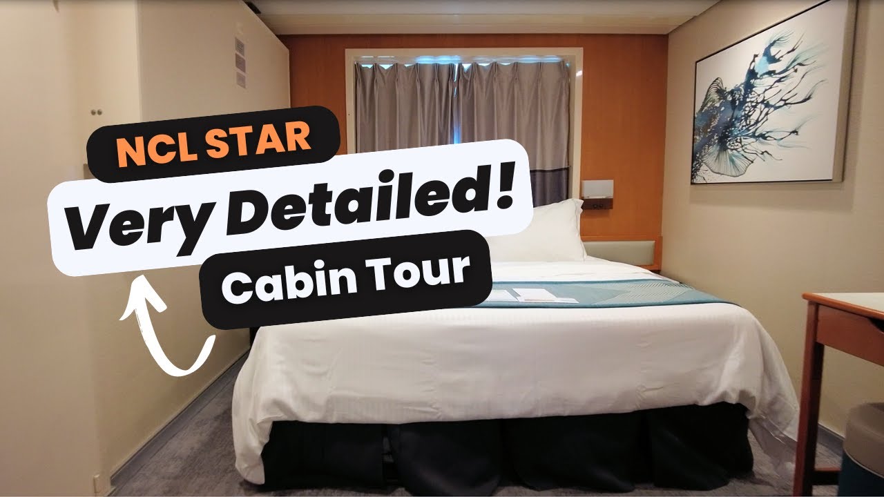 NCL Star/ OceanView with Picture Window (OA) CABIN TOUR 5510 - YouTube