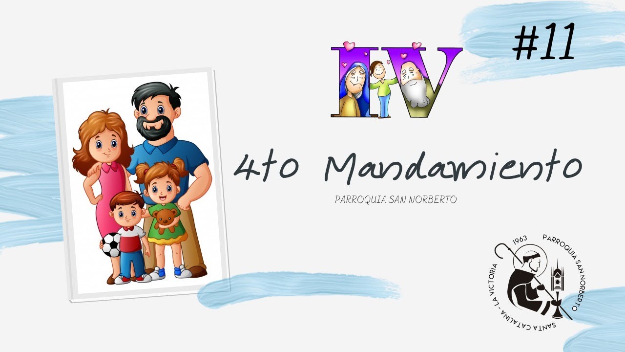 Cuarto Mandamiento Para Niños