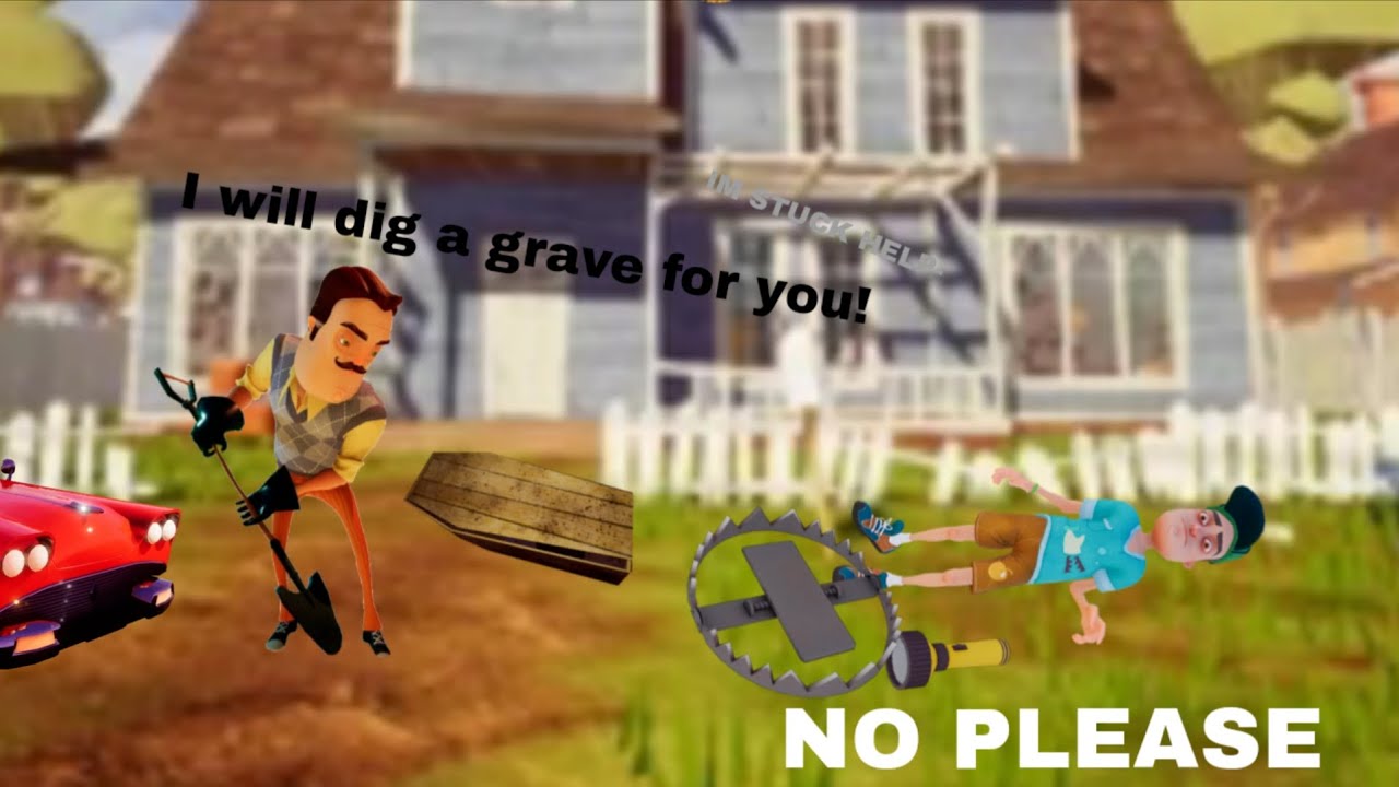 My Neighbor Is Super Evil | Hello Neighbor - YouTube