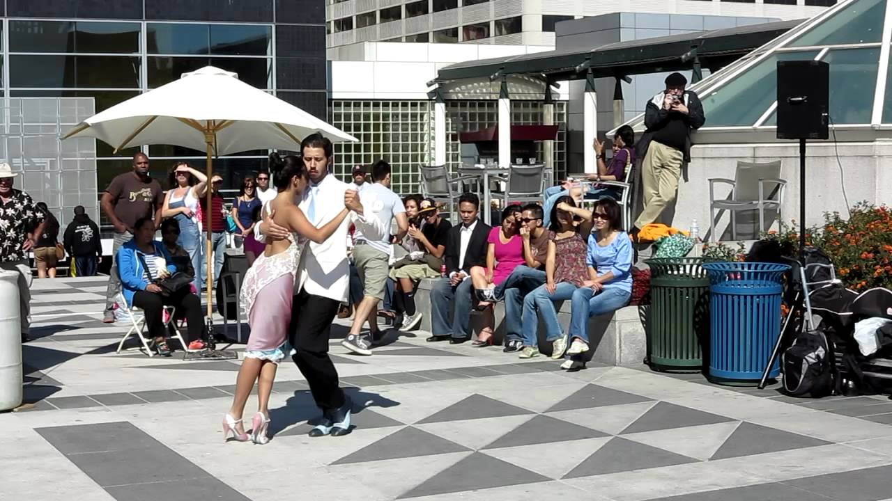 Argentine Tango in Yerba Buena Gardens. Argentine Tango San Francisco ...
