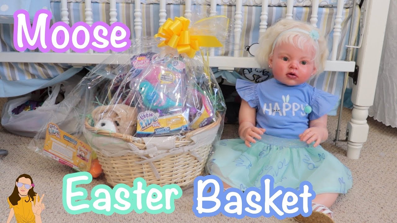 Reborn Toddler Laura Opens Moose Toys Easter Basket! | Kelli Maple ...