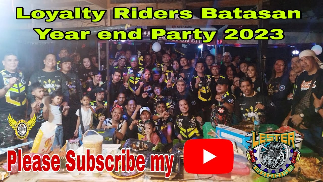 Loyalty Riders Batasan Incorporated (LRBI) Year End Party Let's Go mga ...