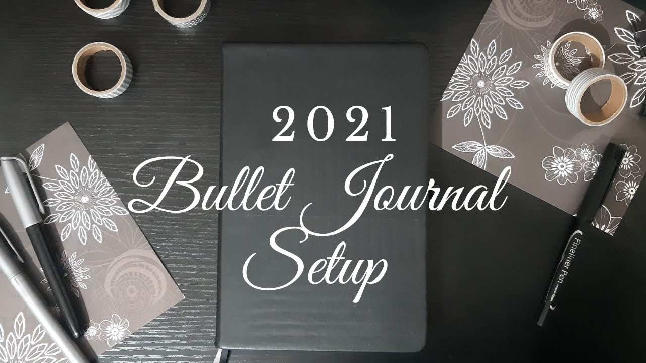 2021 Islamic Bullet Journal Setup - YouTube
