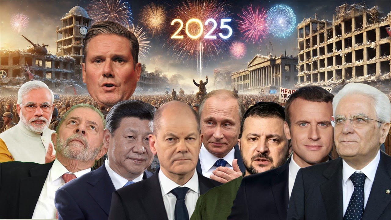 World Leaders’ 2025 Happy New Year Speeches Compilation | China, Russia ...