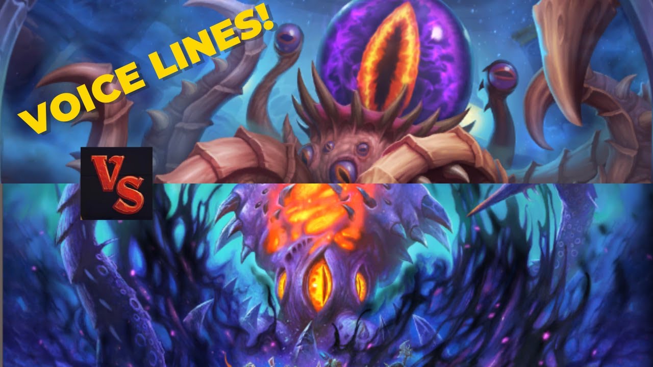 Old god vs Old god Voice lines! - YouTube