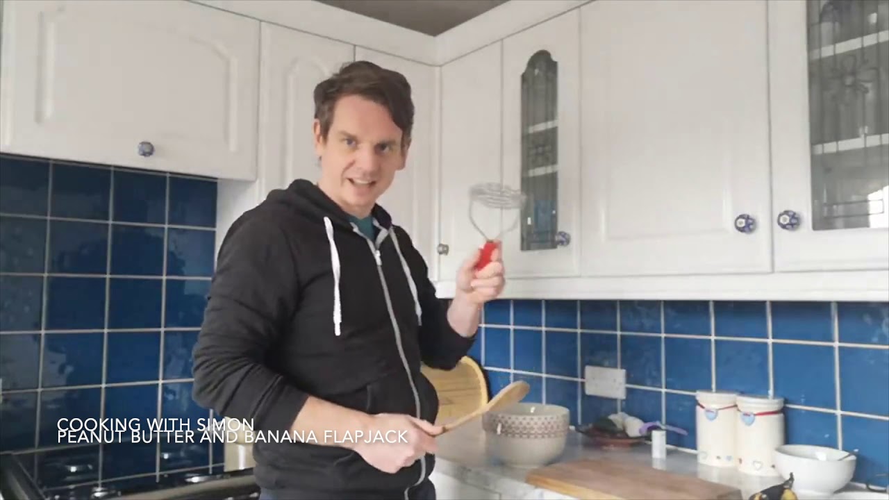Cooking with Simon - Banana Flapjacks - YouTube