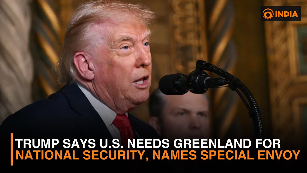 Trump Says U.S. Needs Greenland for National Security, Names Special ...