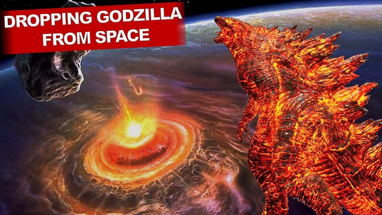 What If We Drop Godzilla From Space? - YouTube
