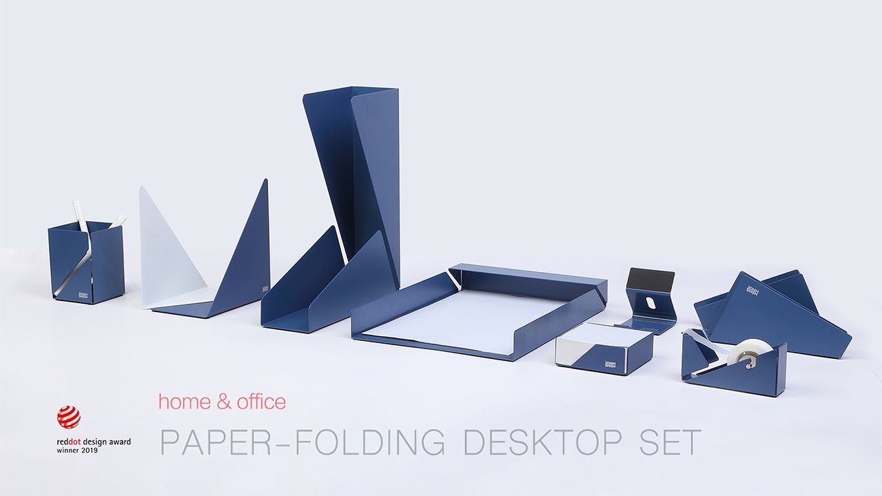 Paper-Folding Desktop Set: Inspired by origami (Updating My Workspace ...