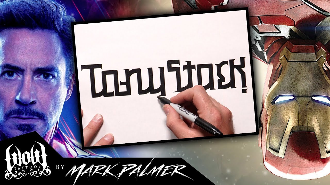 MIND BLOWING LETTERING! Iron Man and Tony Stark have met their match ...