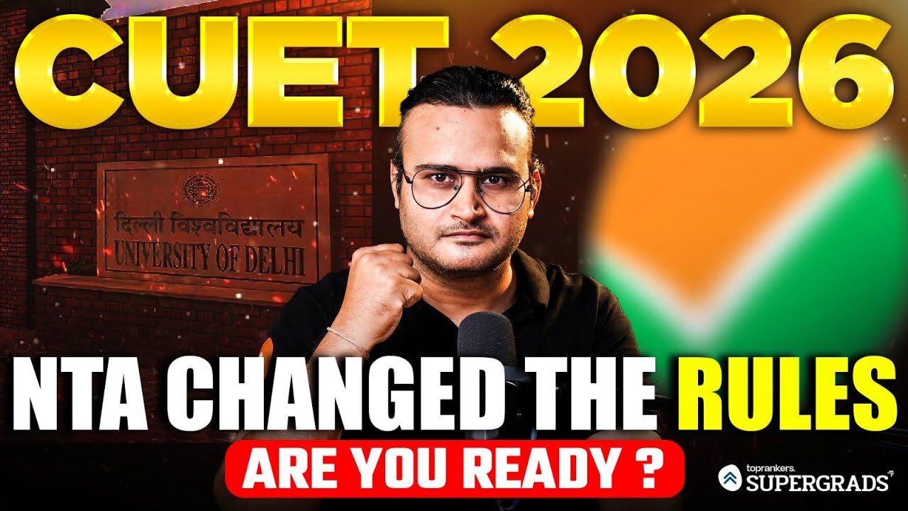 CUET 2026: Major Changes by NTA You MUST Know 🔎| Are You Ready for CUET ...