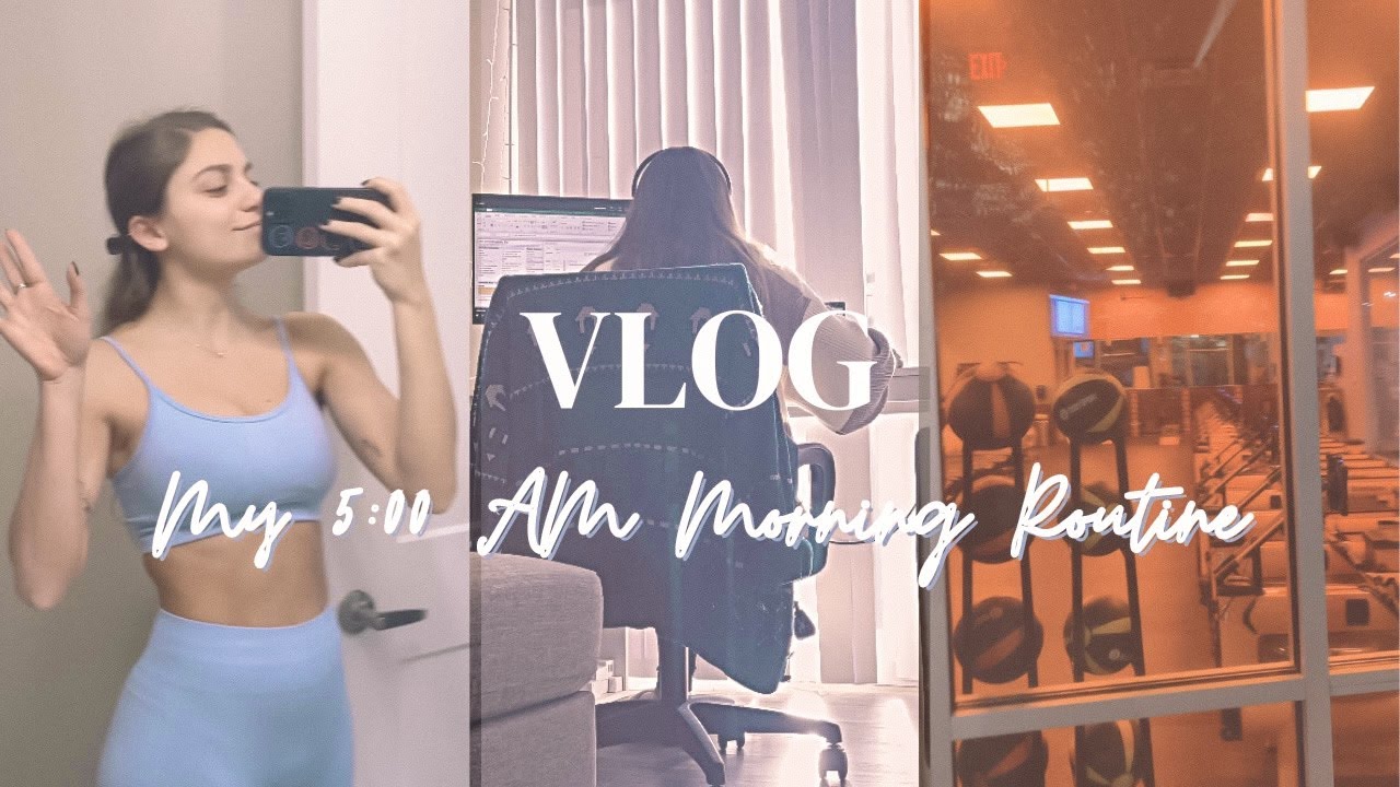 MY 5:00 AM MORNING ROUTINE - OrangeTheory Workout, and daily Vlog ...