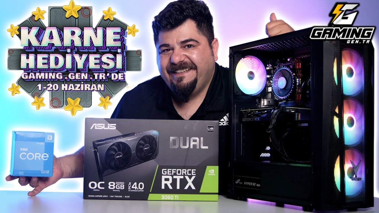 HaQQuS HB6 Gaming.gen.tr KARNE HEDİYESİ - RTX Hazır Sistem İncelemesi ...