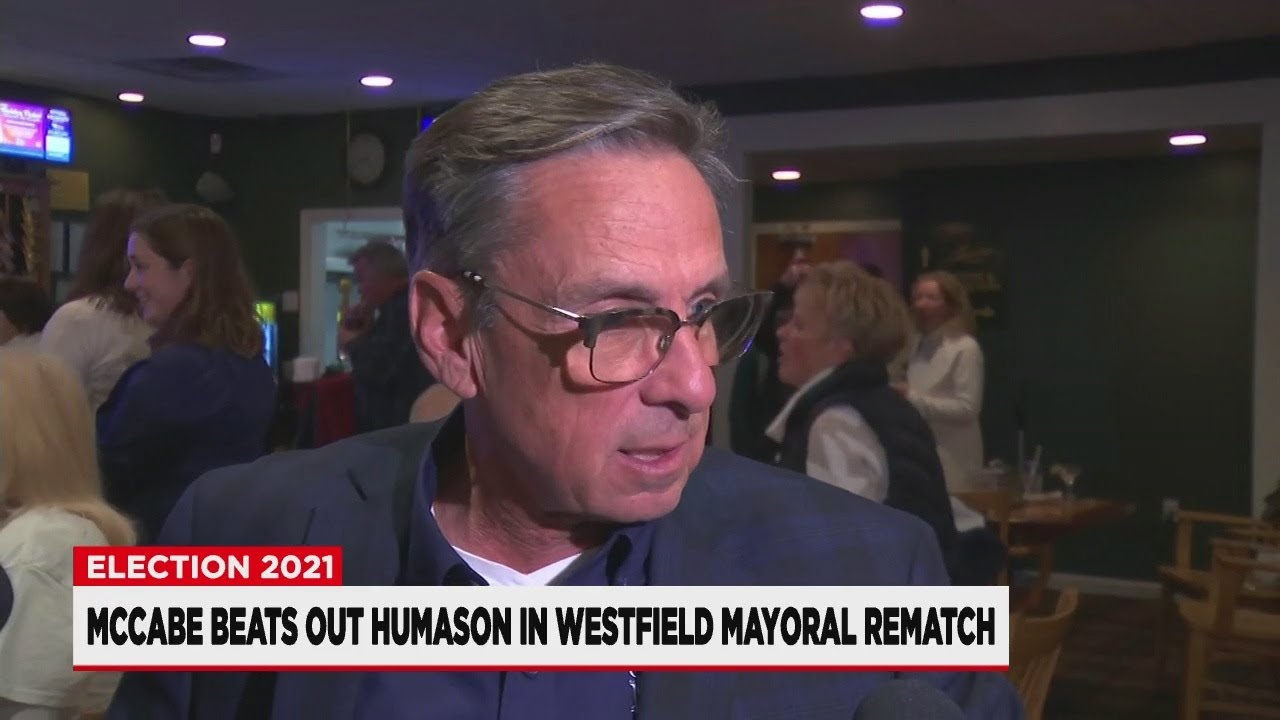 Michael McCabe defeats Don Humason in Westfield mayoral race - YouTube