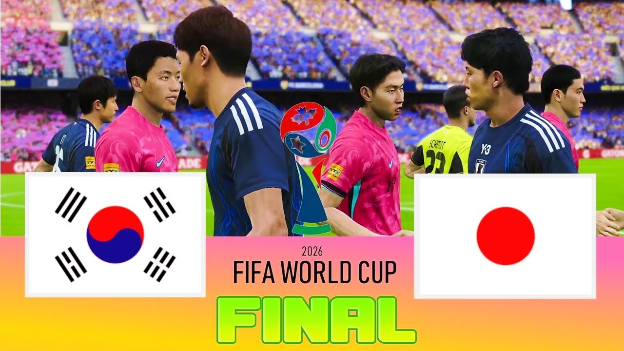 SOUTH KOREA vs JAPAN - Final FIFA World Cup 2026 | Full Match All Goals | Football Match - YouTube