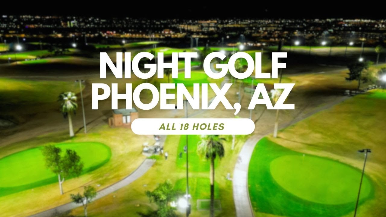 Rolling Hills Night Golf Has Finally Arrived in Phoenix Arizona - YouTube