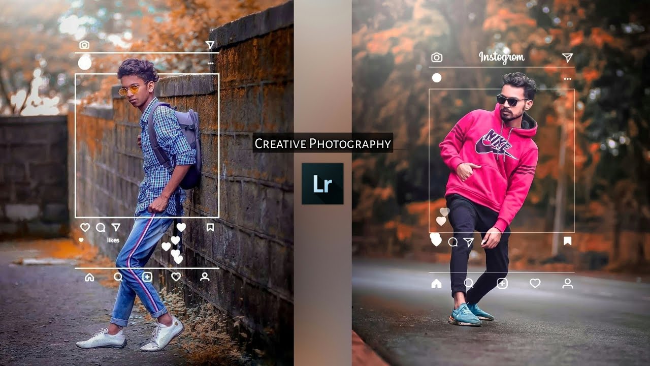 Instagram Viral Creativity Photography Tricks In Lightroom | New ...