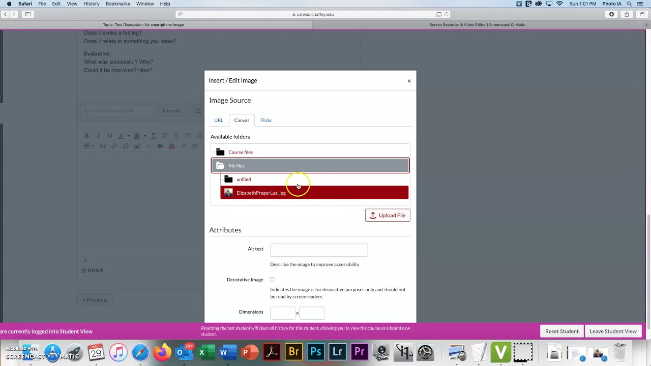 Creating A Discussion Post With An Image In Canvas YouTube creating-a-discussion-post-with-an-image-in-canvas-youtube