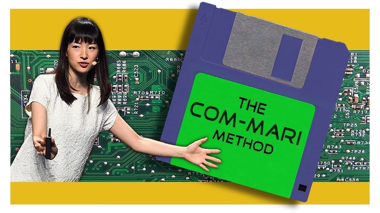 Tidying up your computer in the '90s: Marie Kondo style - YouTube