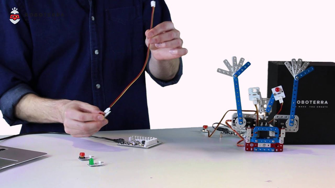 ROBO HOW TO (#1): How to Light Up an LED - YouTube