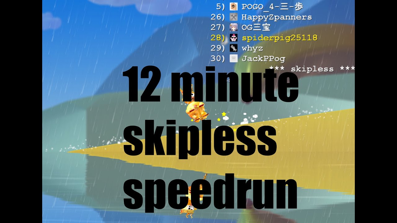 Pogostuck 12 minute skipless speedrun with secret ending - YouTube