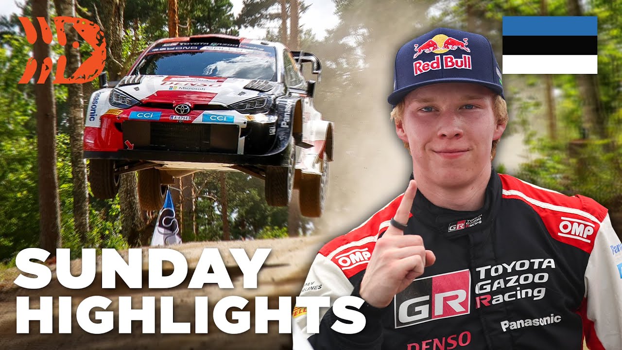 The Estonia Hat-trick - WRC Rally Estonia 2023 Sunday Highlights - YouTube