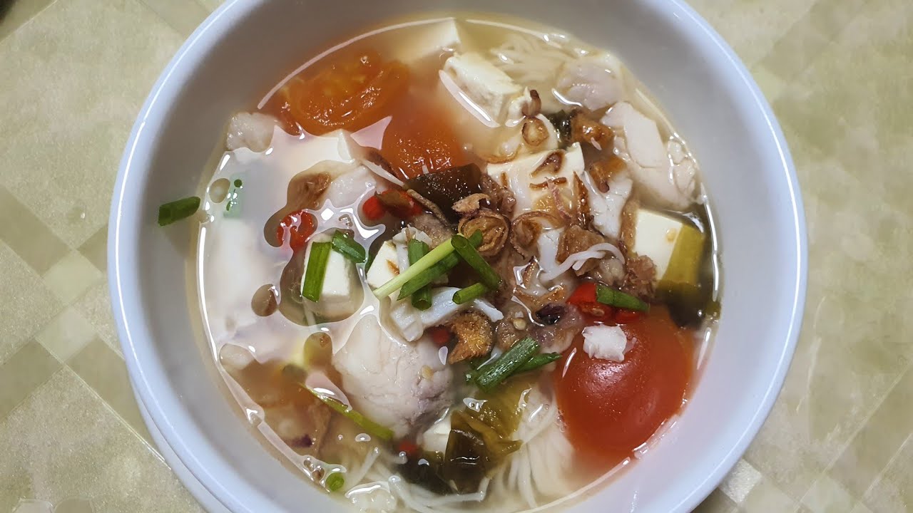 Healthy, Tasty and Easy to Prepare Fish Mee Sua - YouTube