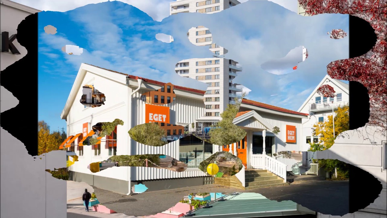 Helt ny 3:a i Haningeterrassen EGET HEM - YouTube