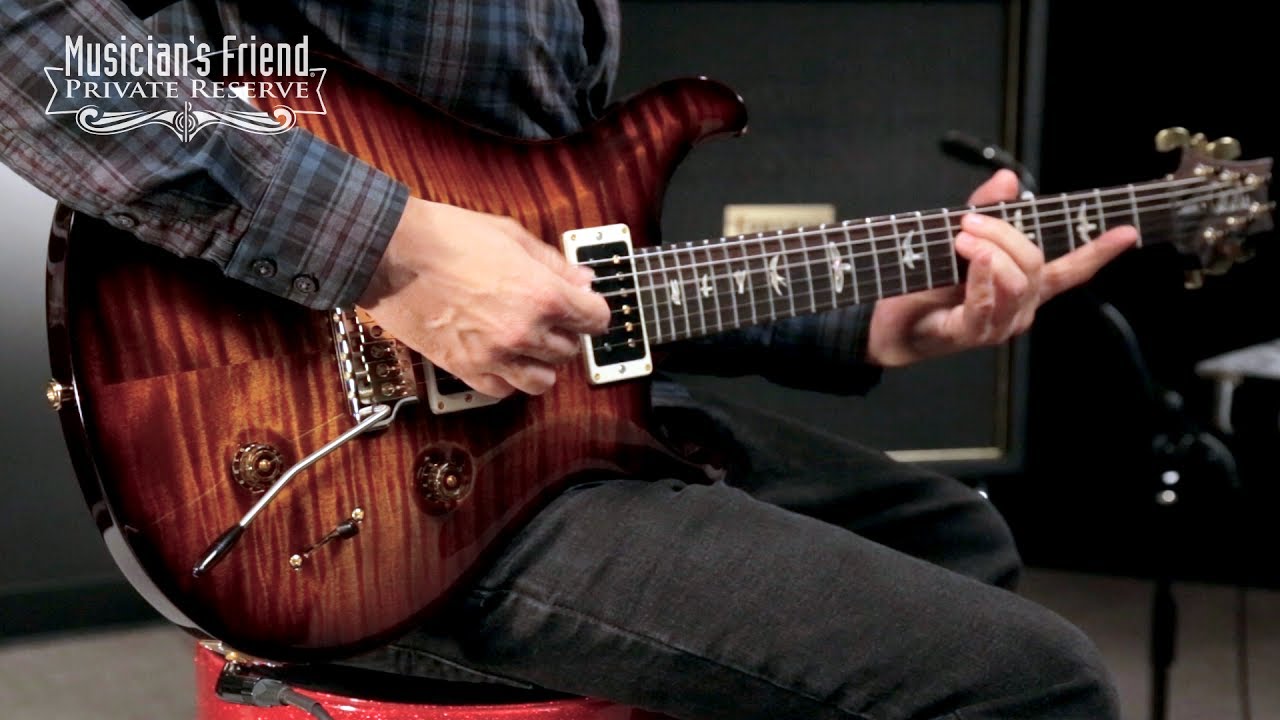 PRS Custom 22 with 10-Top, Pattern Neck Electric Guitar - YouTube