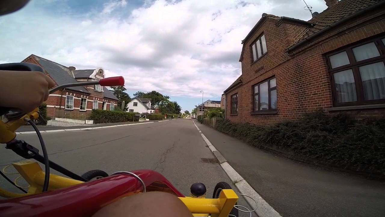 Cykelbil i Rødvig - YouTube