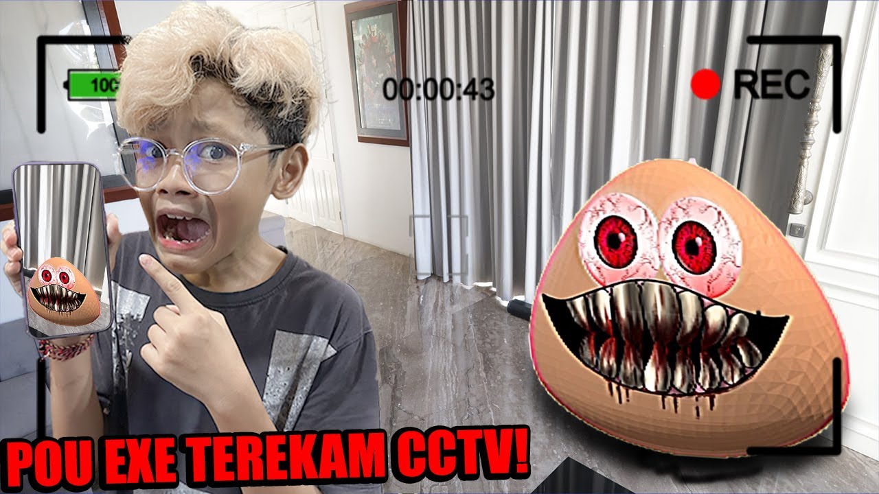 DETIK - DETIK KAMERA CCTV MEREKAM PENAMPAKAN POU EXE MASUK RUMAH BOCIL ...